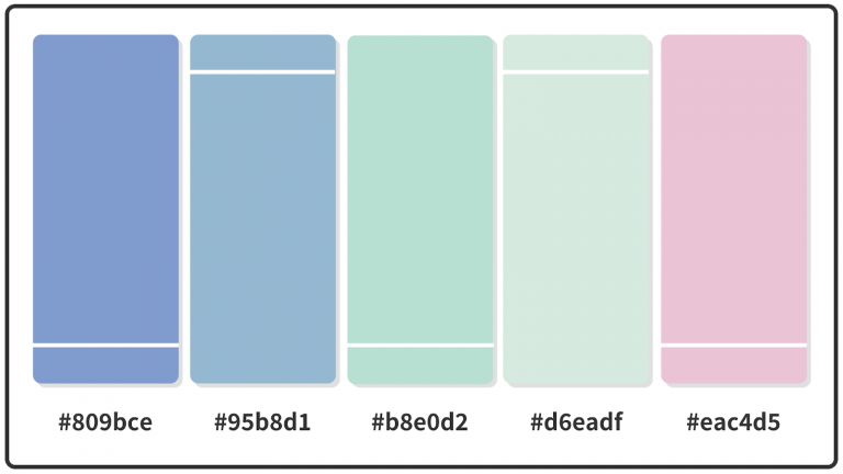 Las 20 mejores paletas de colores pastel para 2023 - Venngage Blog Las 20 mejores paletas de colores pastel para 2023 - Venngage Blog
