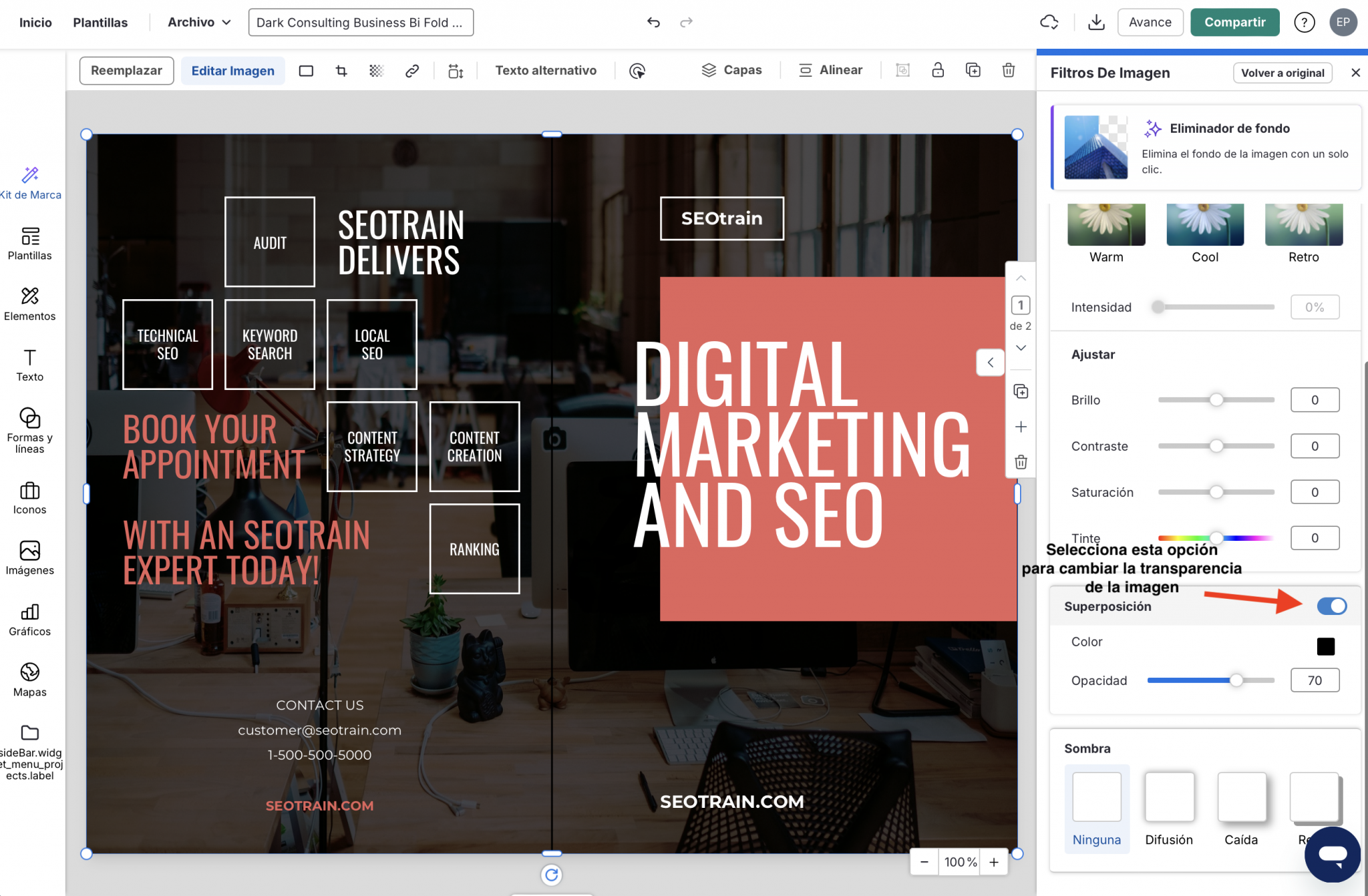 Folletos dípticos: 15+ ejemplos, plantillas y consejos de diseño