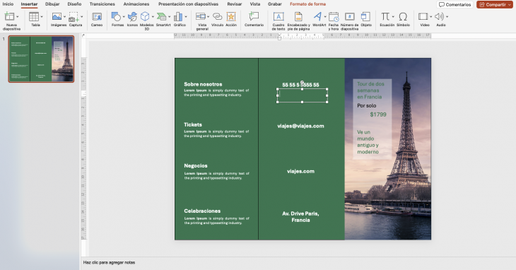 Como hacer un tríptico en power point: Guía práctica - Venngage Blog