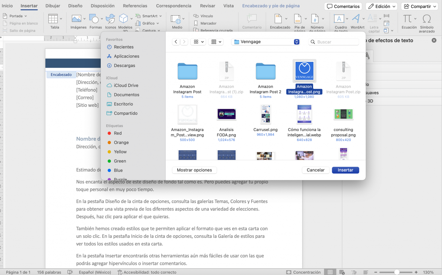 Cómo crear un membrete en Word que de forma fácil y rápida - Venngage