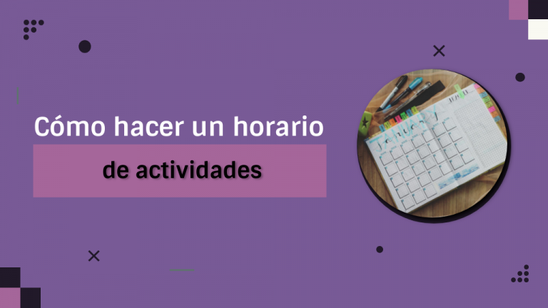 Cómo hacer un horario de actividades - Venngage Blog