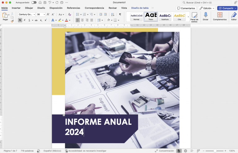 Crea plantillas para informes en Word - Venngage Blog