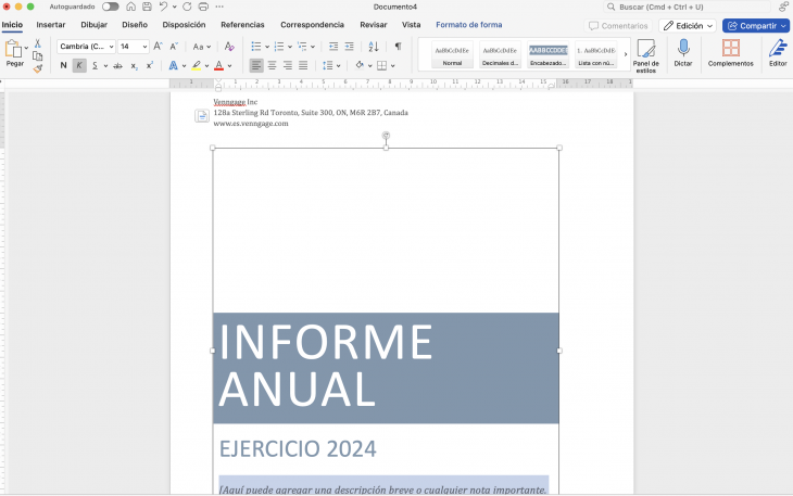 Crea plantillas para informes en Word - Venngage Blog