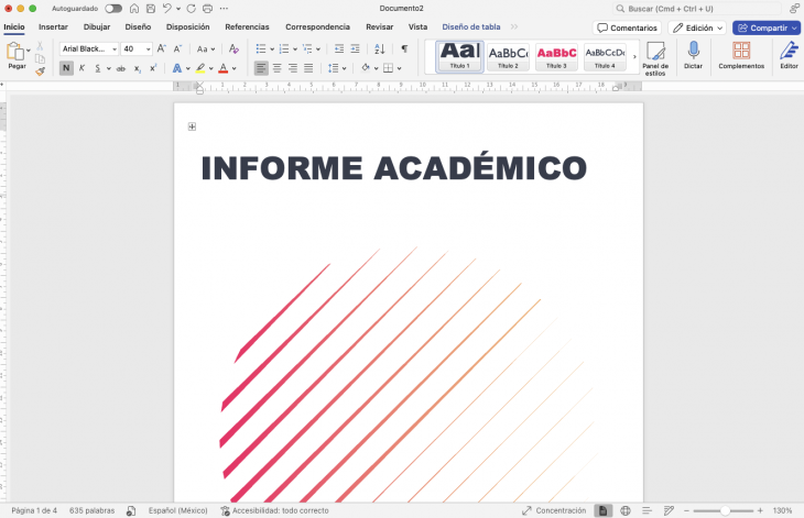 Crea plantillas para informes en Word - Venngage Blog