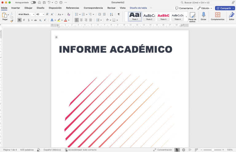 Crea plantillas para informes en Word - Venngage Blog