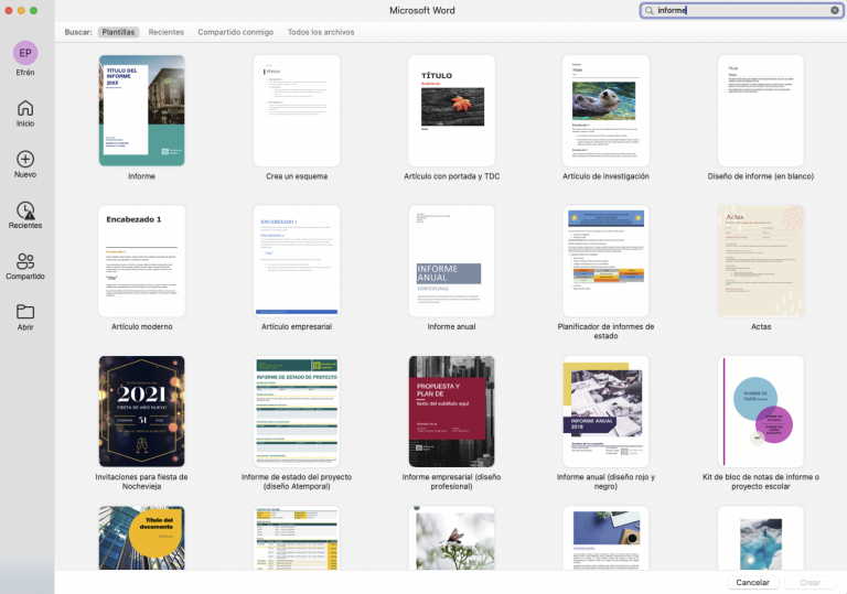 Crea plantillas para informes en Word - Venngage Blog