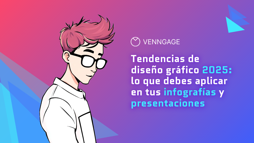 Tendencias de diseño gráfico 2025: Infografías y presentaciones - Venngage Blog